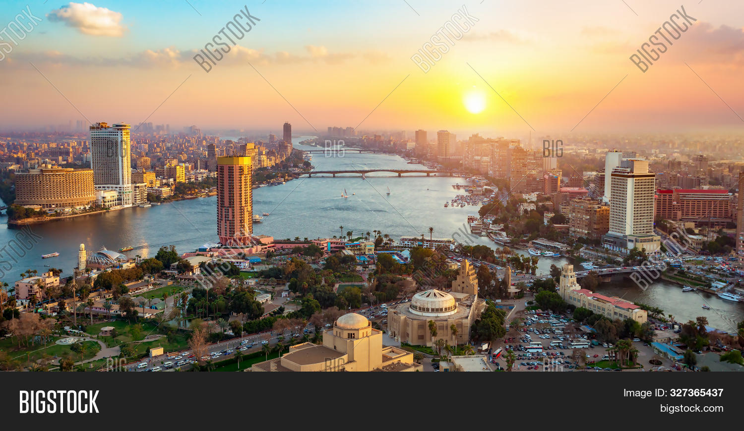 Panorama Cairo Image & Photo (Free Trial) | Bigstock