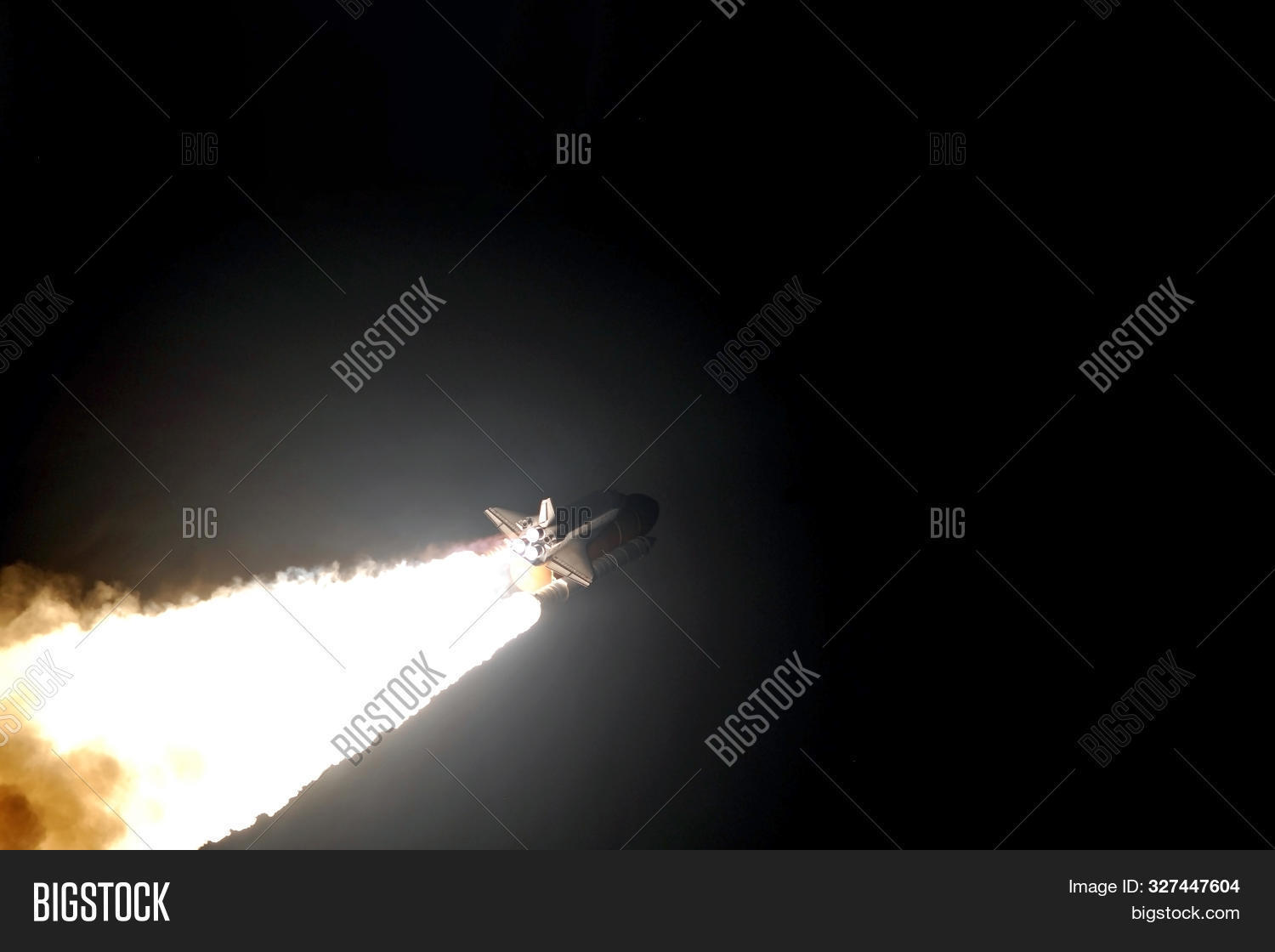 Launch Space Rocket Image & Photo (Free Trial) | Bigstock