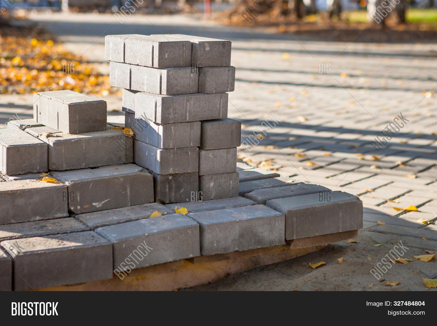 Brick Paving Slabs Image & Photo (Free Trial) | Bigstock