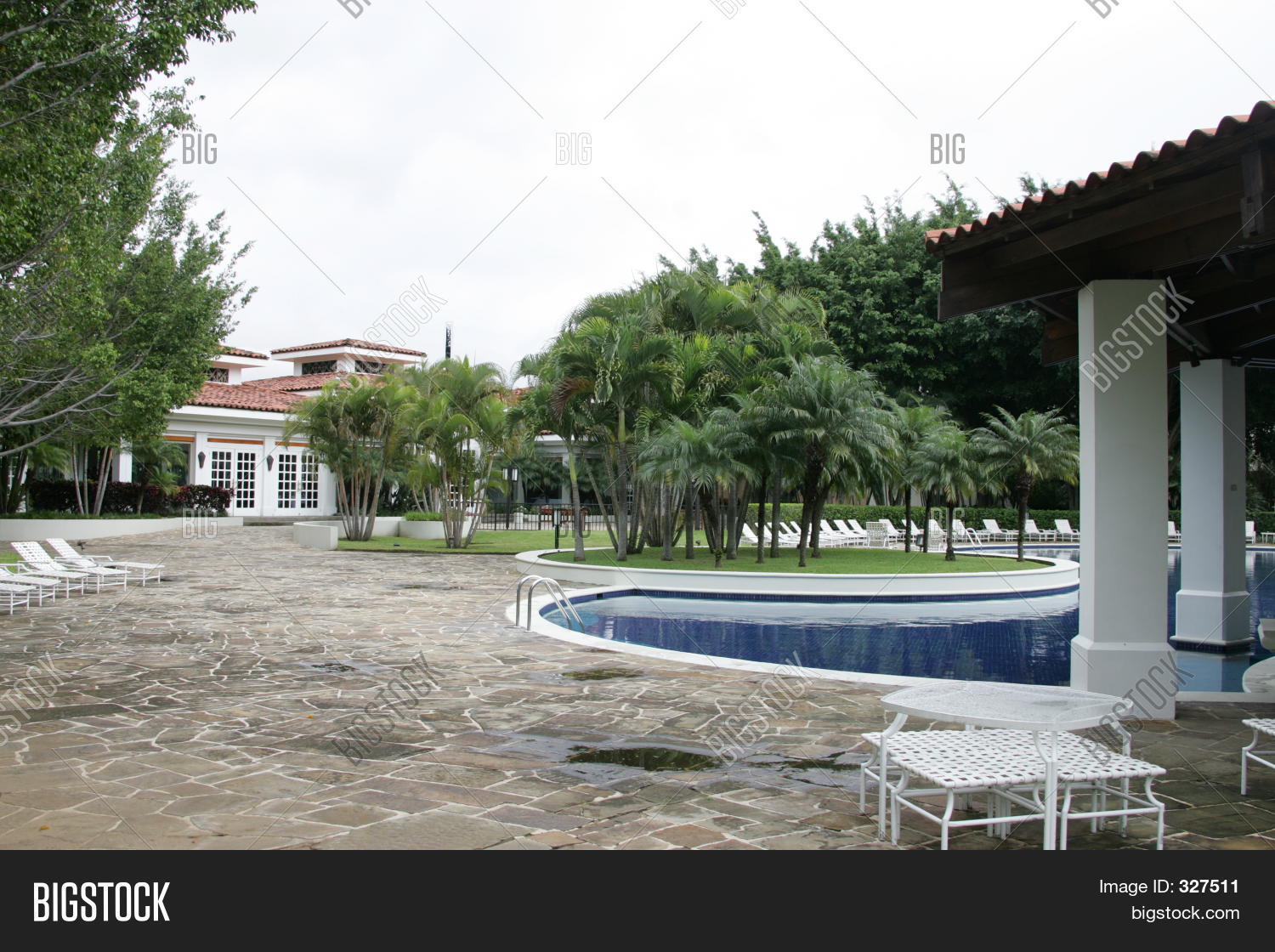 Pool Rock Walkway Image & Photo (Free Trial) | Bigstock