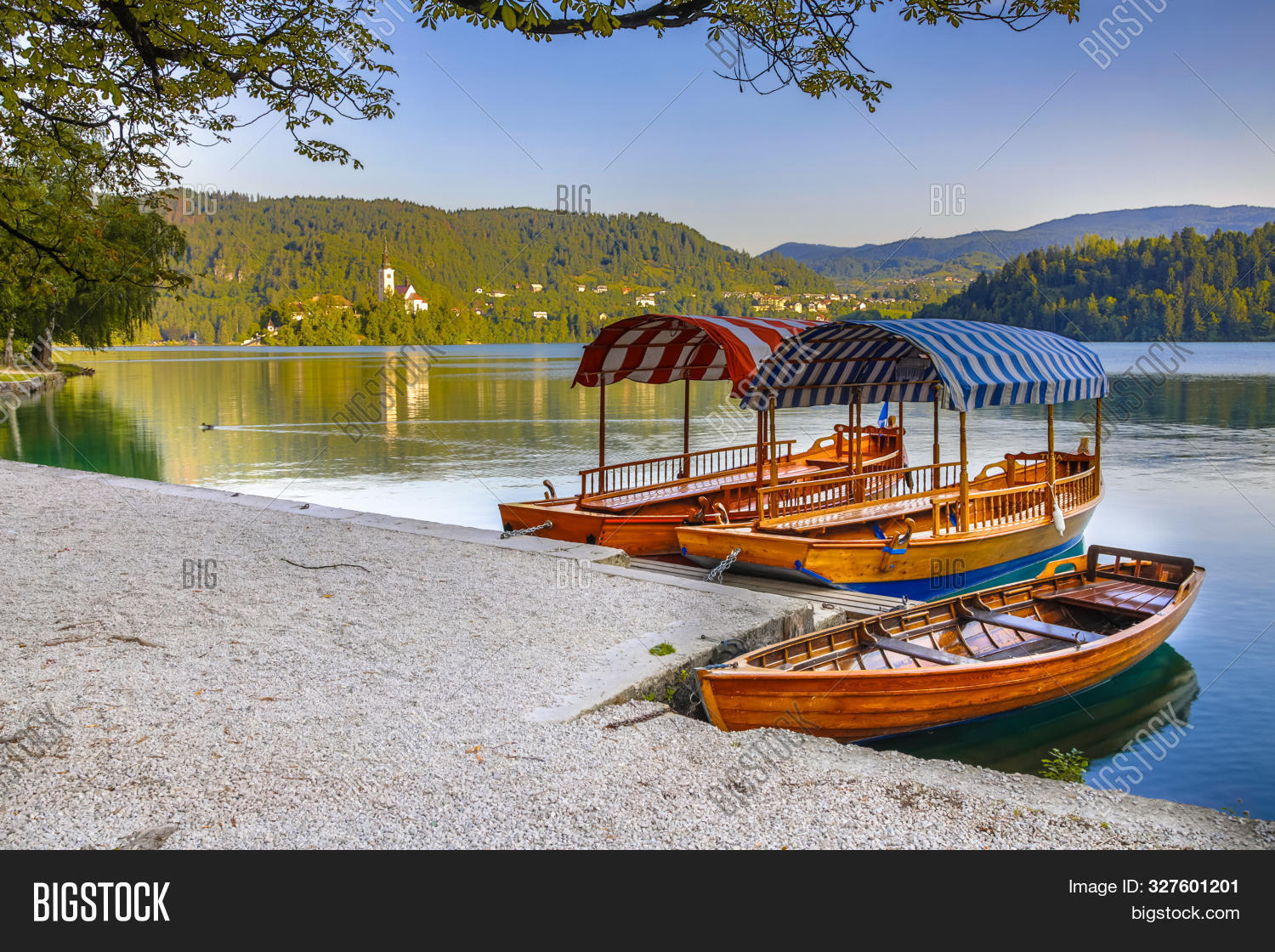 Traditional Pletna Image & Photo (Free Trial) | Bigstock