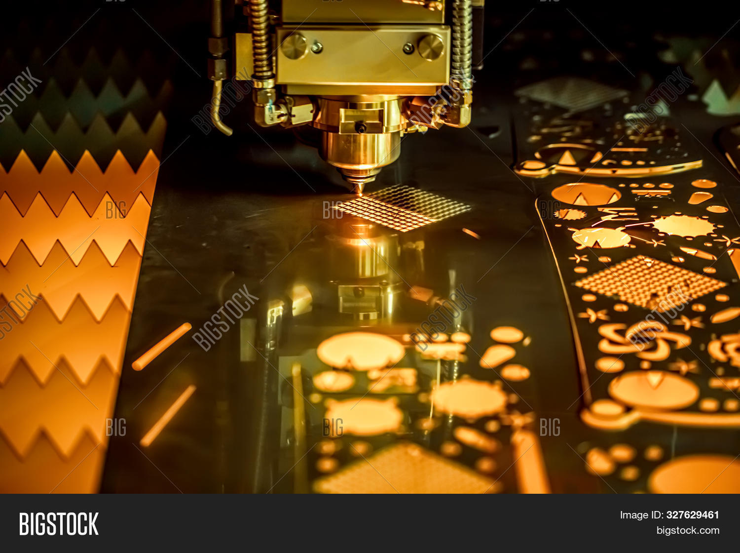 CNC Laser Cutting Image & Photo (Free Trial) | Bigstock