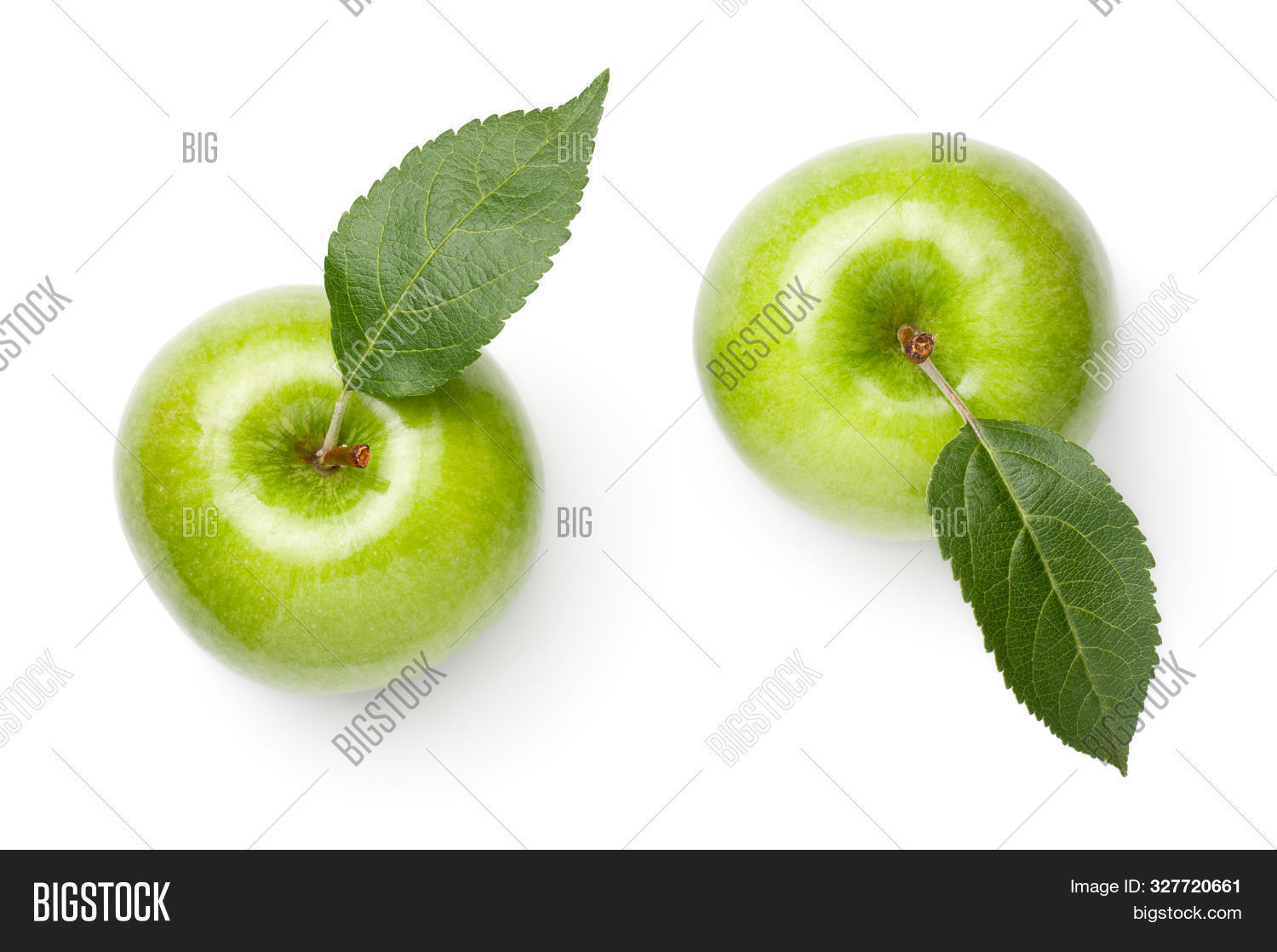 Green Apples Leaves Image & Photo (Free Trial) | Bigstock