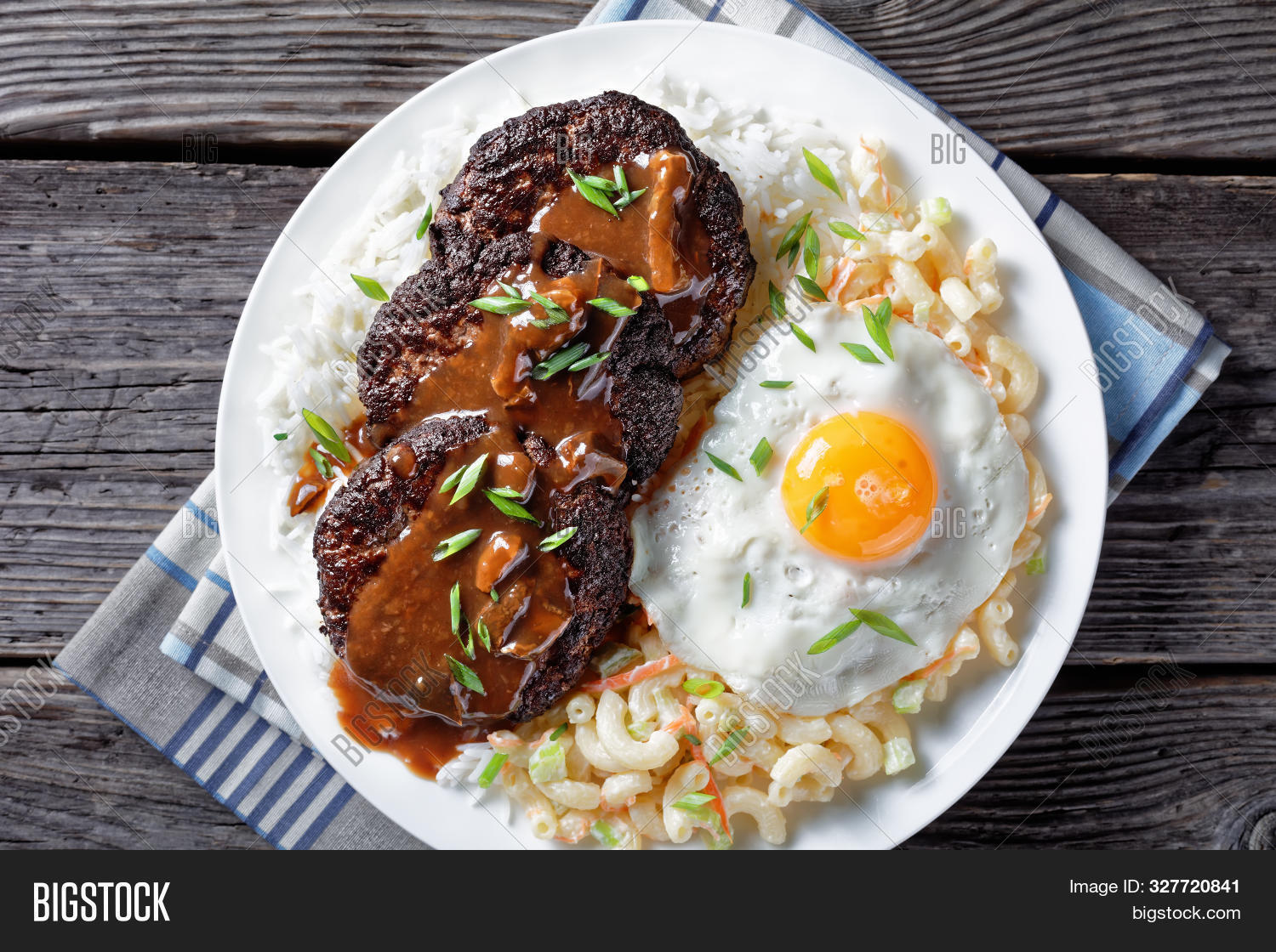 Loco Moco White Rice, Image & Photo (Free Trial) | Bigstock