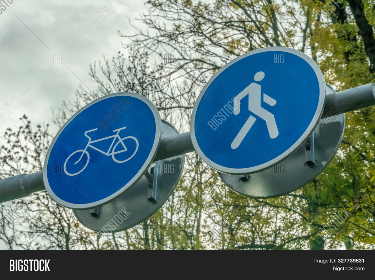 Two Road Signs Side By Image & Photo (Free Trial) | Bigstock