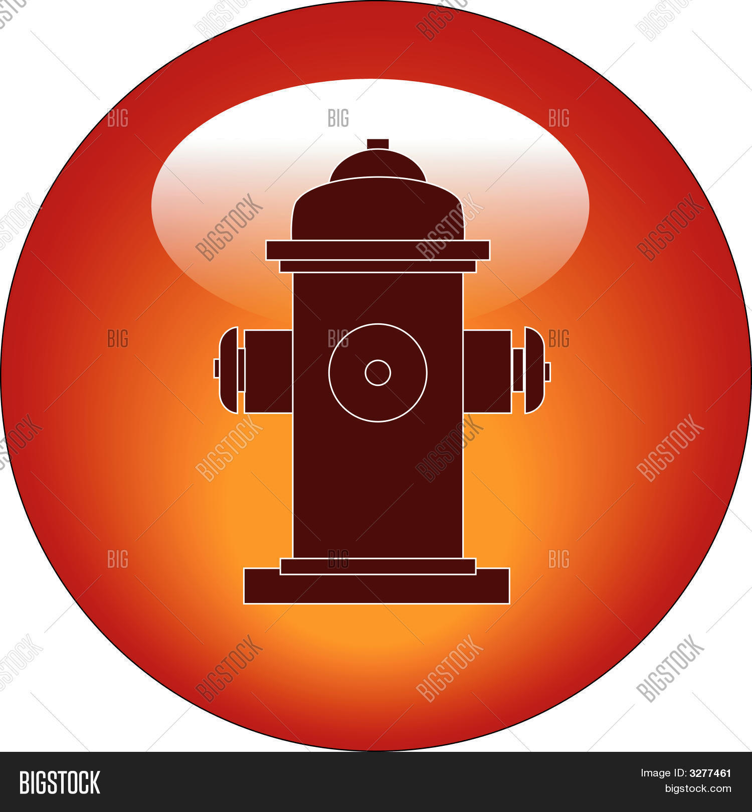 Button Fire Hydrant Vector & Photo (Free Trial) | Bigstock