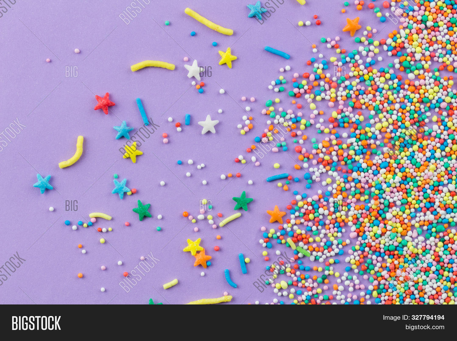 Sprinkles On Purple Image & Photo (Free Trial) | Bigstock