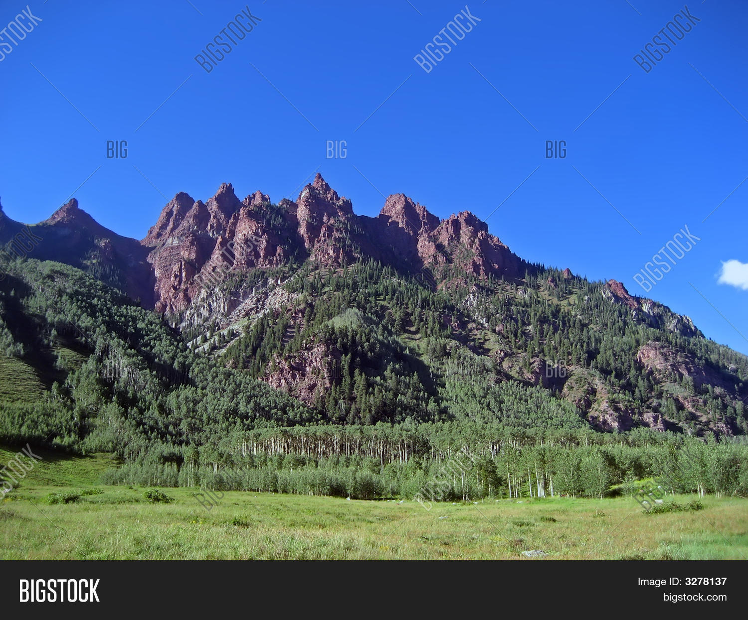 Jagged Rocky Mountain Image & Photo (Free Trial) | Bigstock