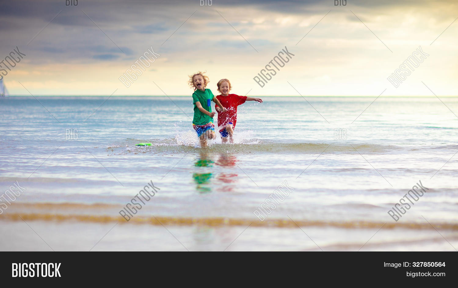Kids Play On Tropical Image & Photo (Free Trial) | Bigstock