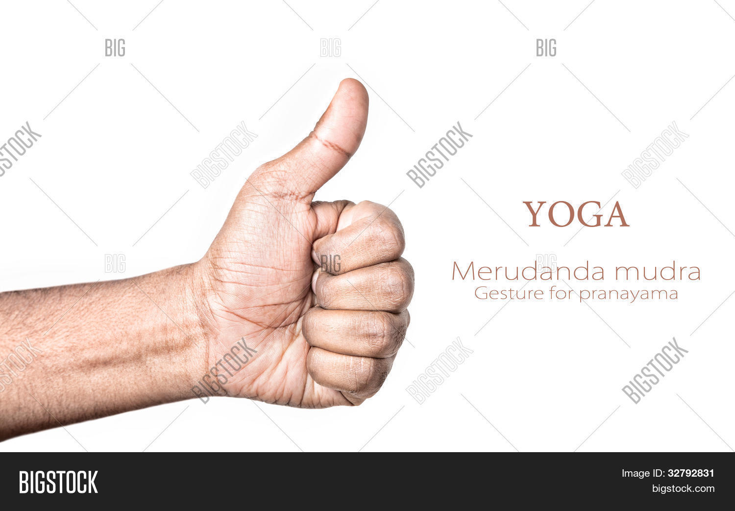 Yoga Merudanda Mudra Image & Photo (Free Trial) | Bigstock