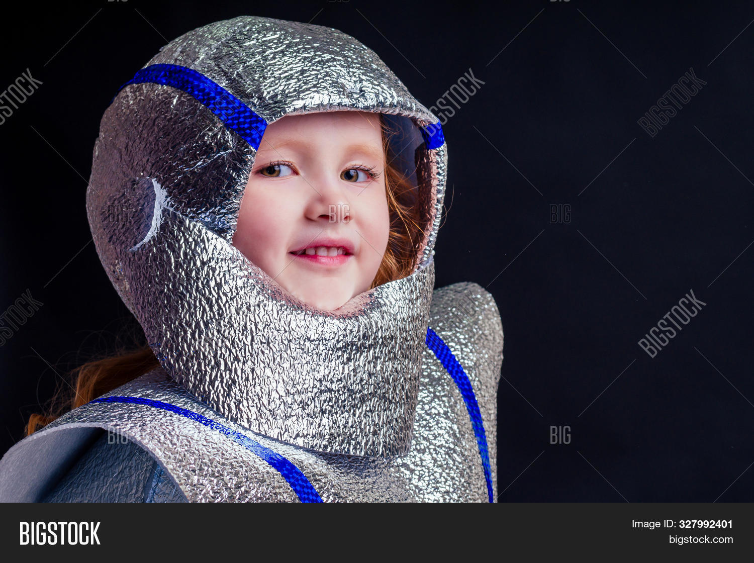 Little Girl Foil Diy Image & Photo (Free Trial) | Bigstock