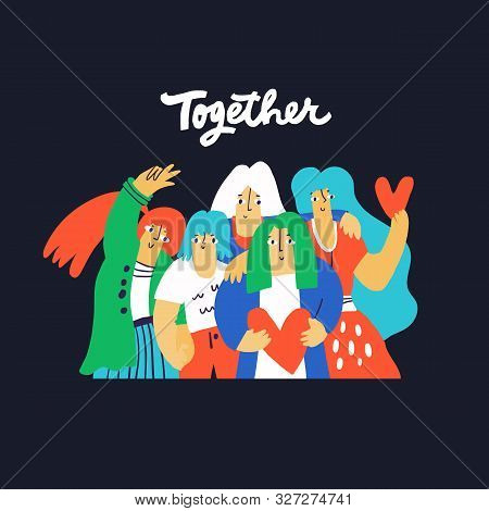 Friendship, Stay Vector & Photo (Free Trial) | Bigstock