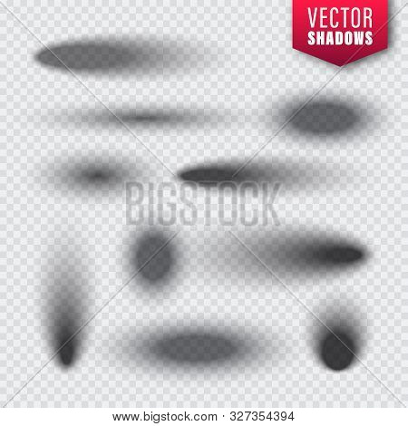 Vector Shadows Set On Vector & Photo (Free Trial) | Bigstock