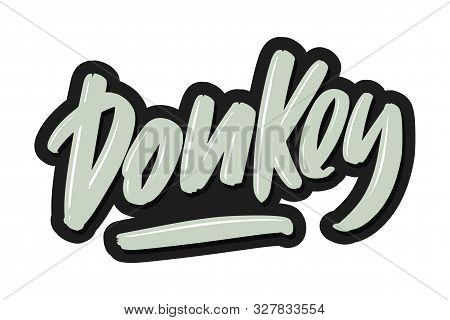 Donkey Cartoon Vector & Photo (Free Trial) | Bigstock