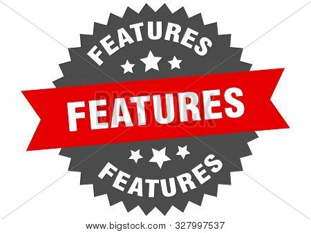Features Sign. Vector & Photo (Free Trial) | Bigstock