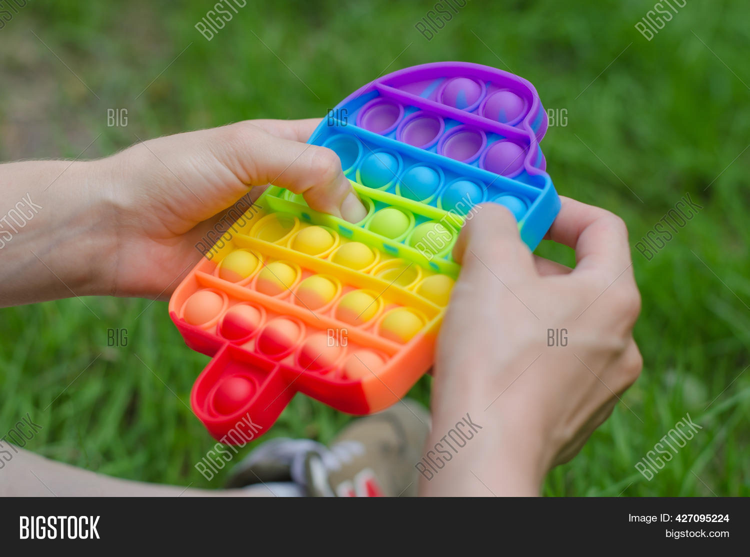 Pop Fidget Form Ice Image & Photo (Free Trial) | Bigstock