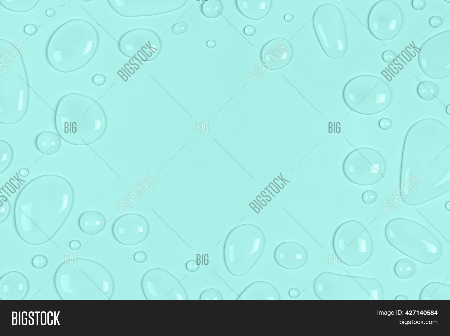 Frame Water Drops On Image & Photo (Free Trial) | Bigstock