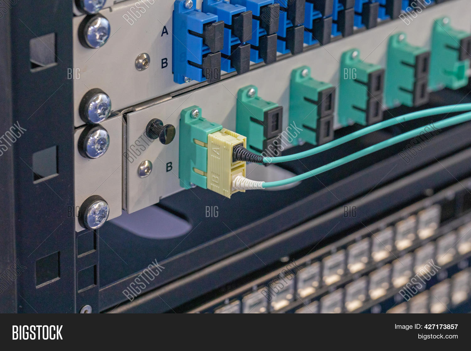Fiber Optic Rack Mount Image & Photo (Free Trial) | Bigstock