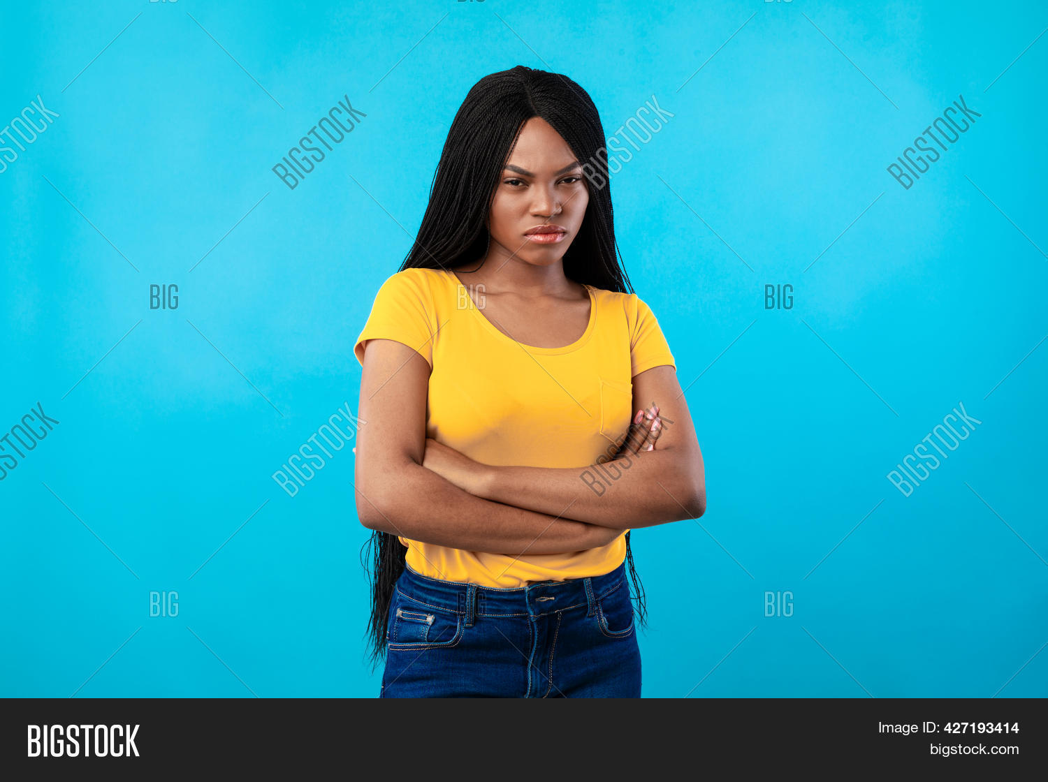 Discontented African Image & Photo (Free Trial) | Bigstock