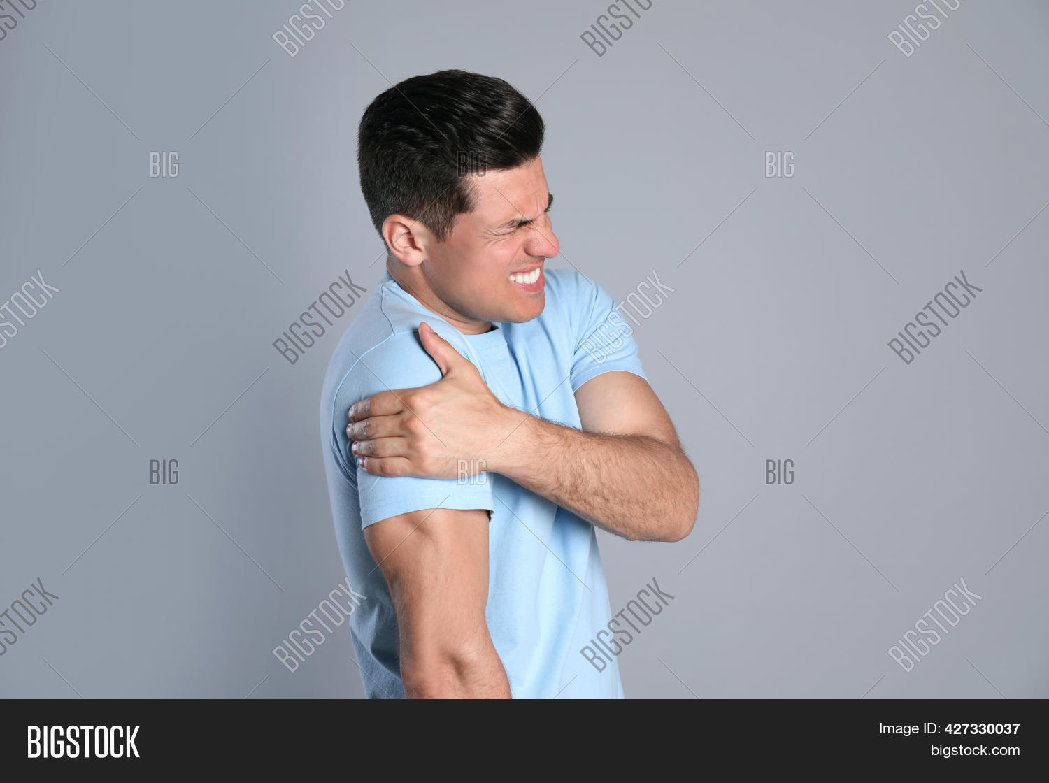 Man Suffering Shoulder Image & Photo (Free Trial) | Bigstock