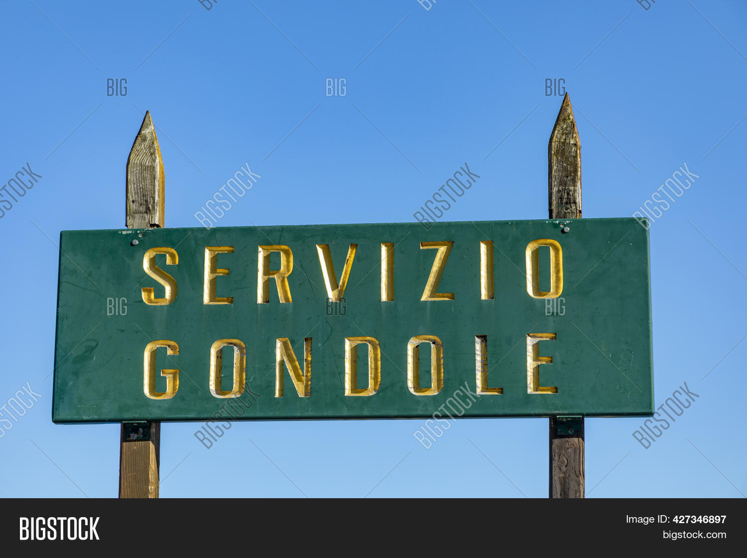 Stop Sign Gondolas Image & Photo (Free Trial) | Bigstock