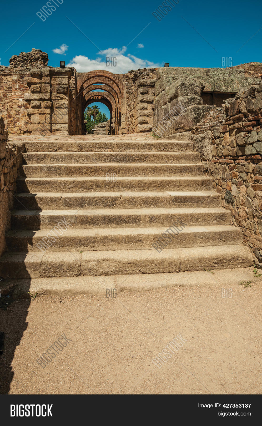 Exit Gateway Arches Image & Photo (Free Trial) | Bigstock