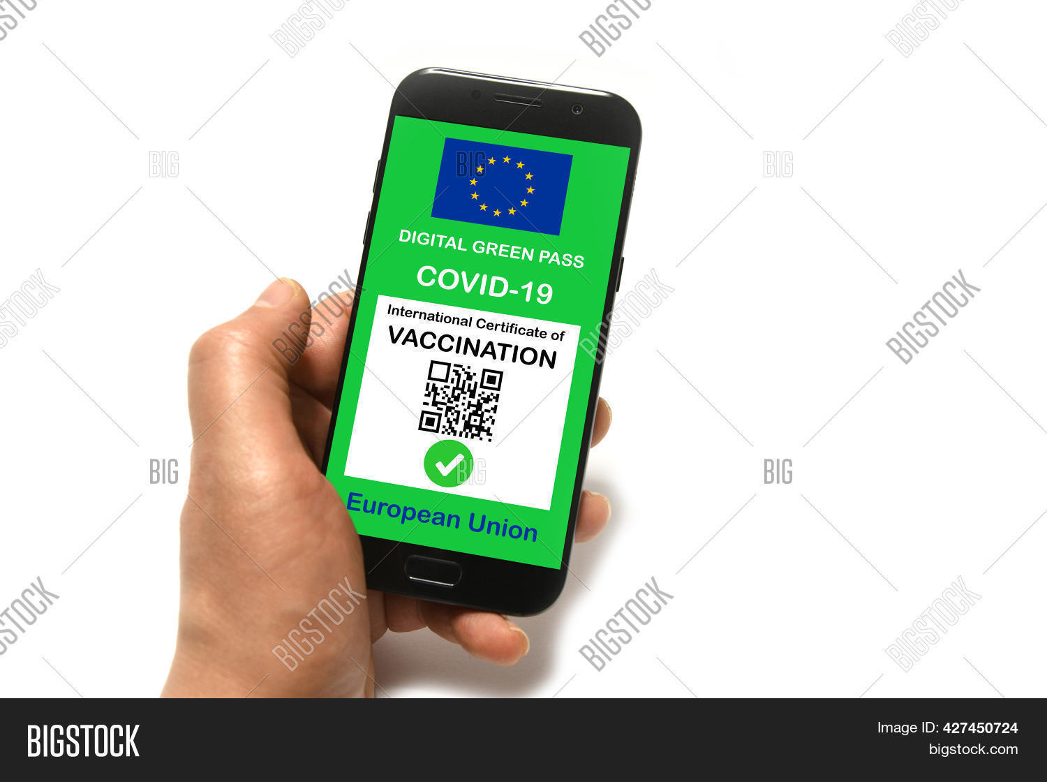 Digital Green Pass Image & Photo (Free Trial) | Bigstock