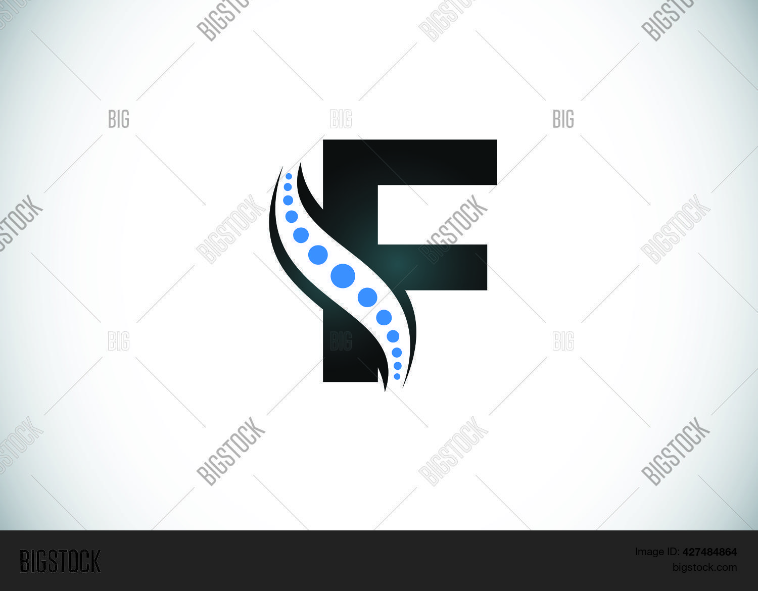 Initial F Monogram Vector & Photo (Free Trial) | Bigstock