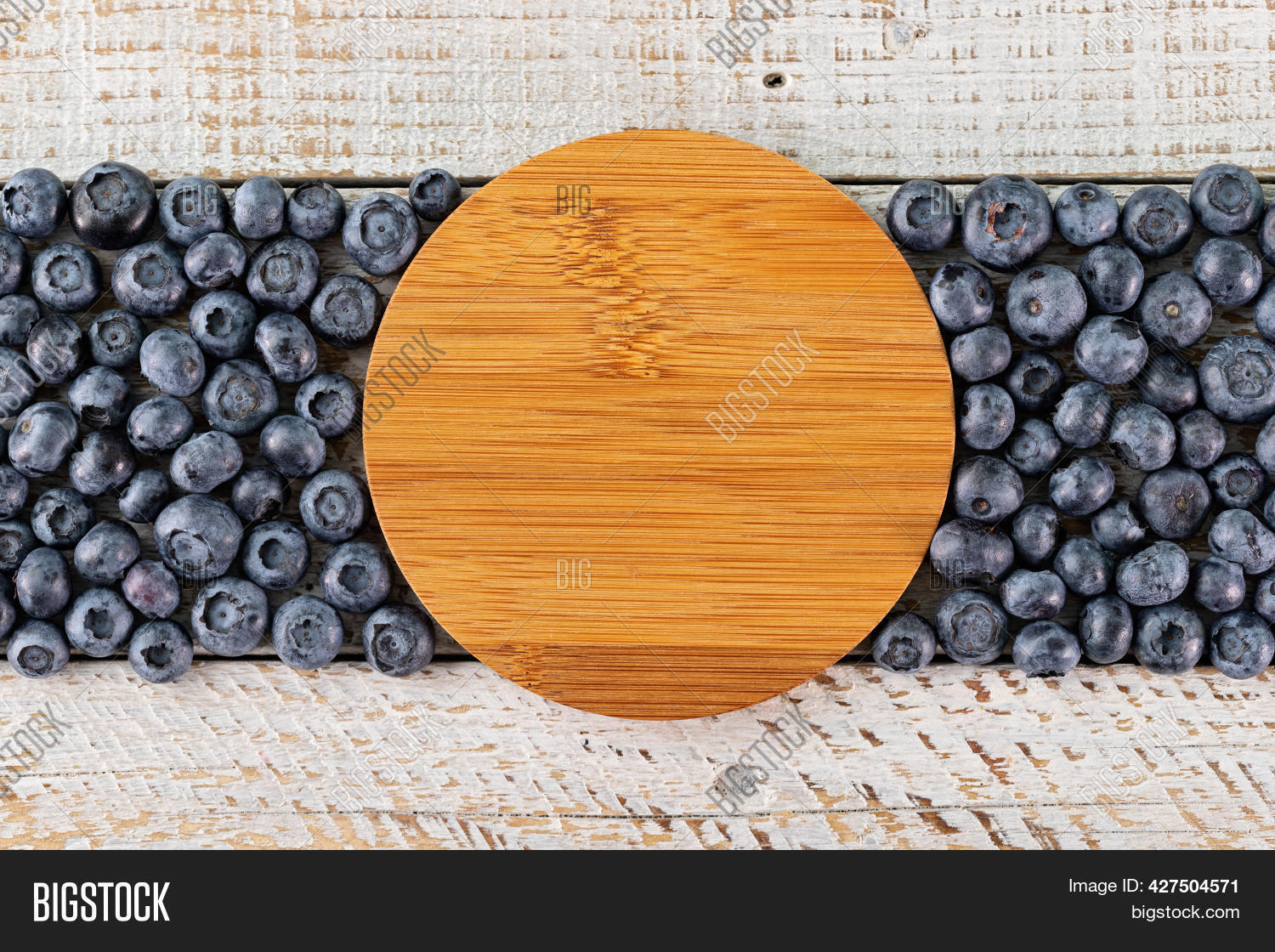 Blueberry Strip Wooden Image & Photo (Free Trial) | Bigstock