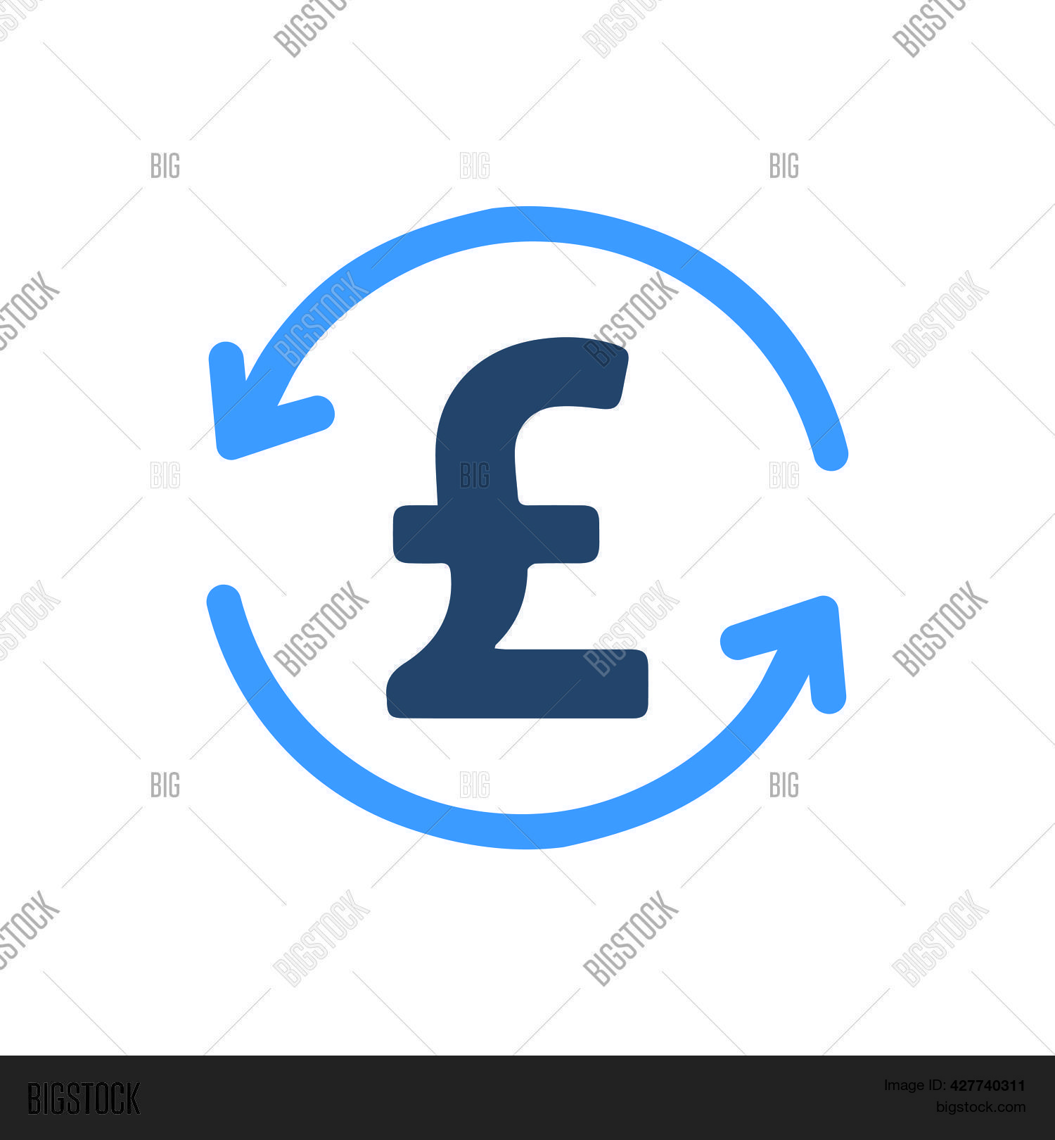Pound Transaction Vector & Photo (Free Trial) | Bigstock