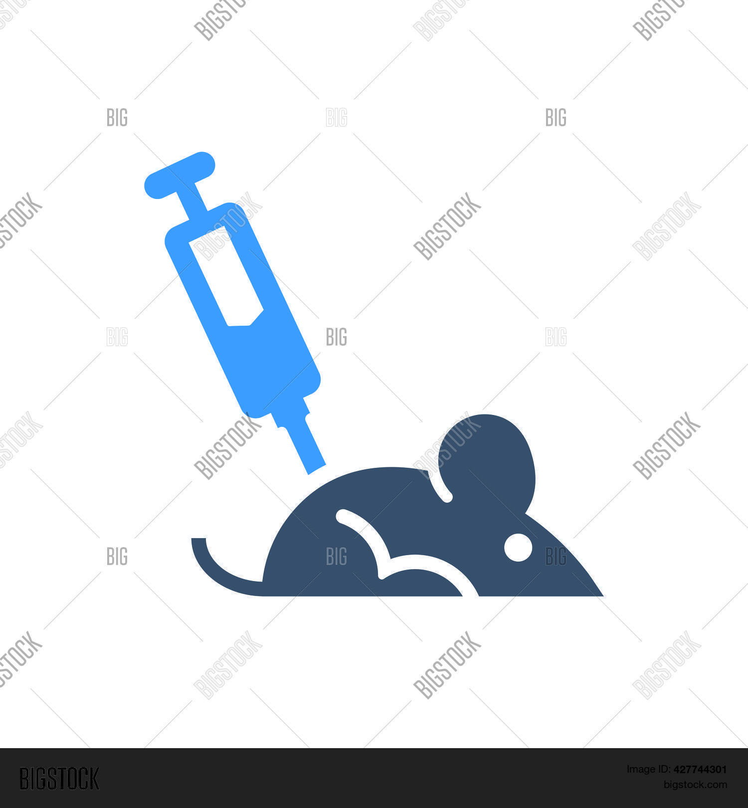 Mice Experiment Icon Vector & Photo (Free Trial) | Bigstock