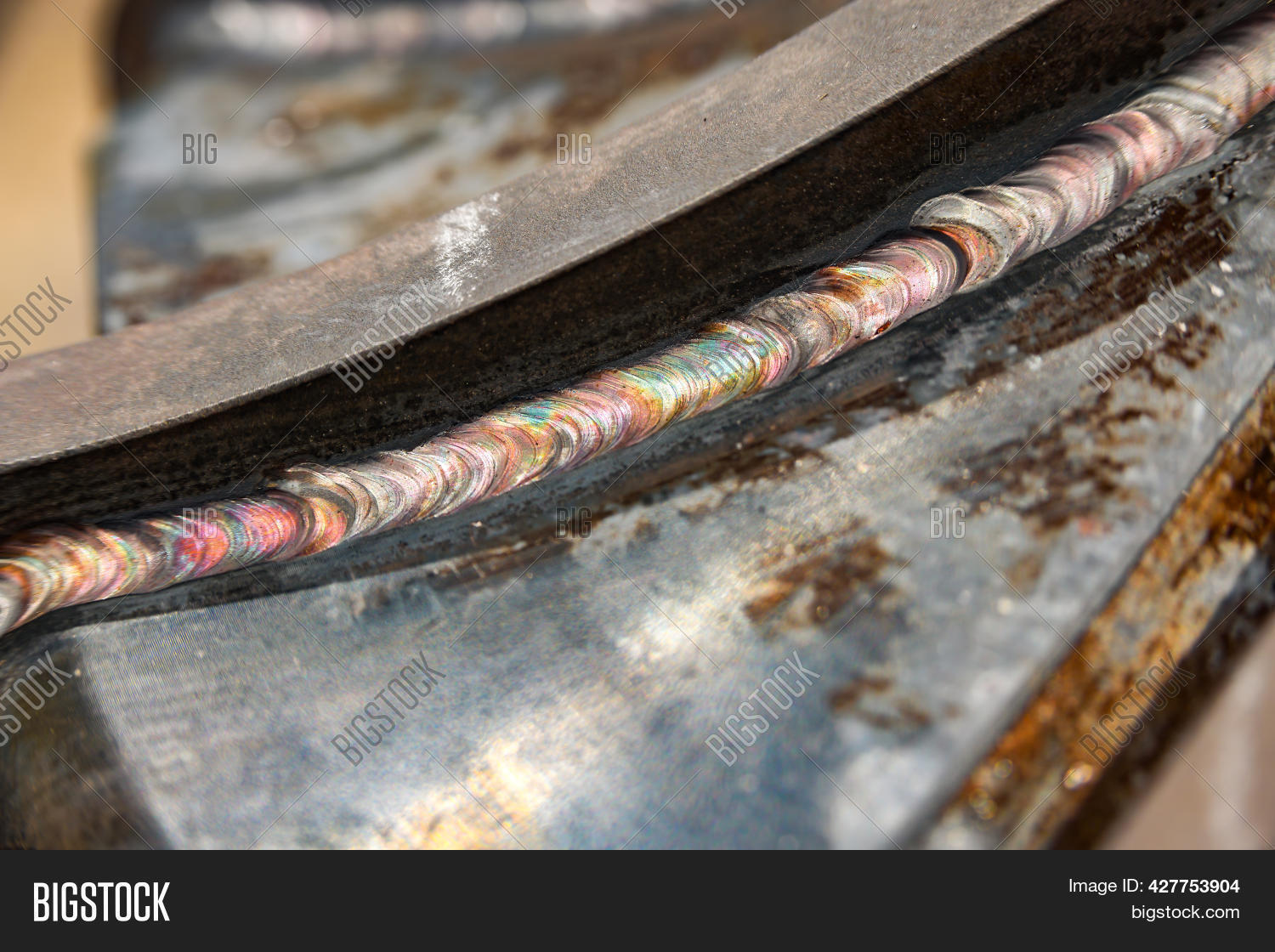 Welding Seam Welded Image & Photo (Free Trial) | Bigstock