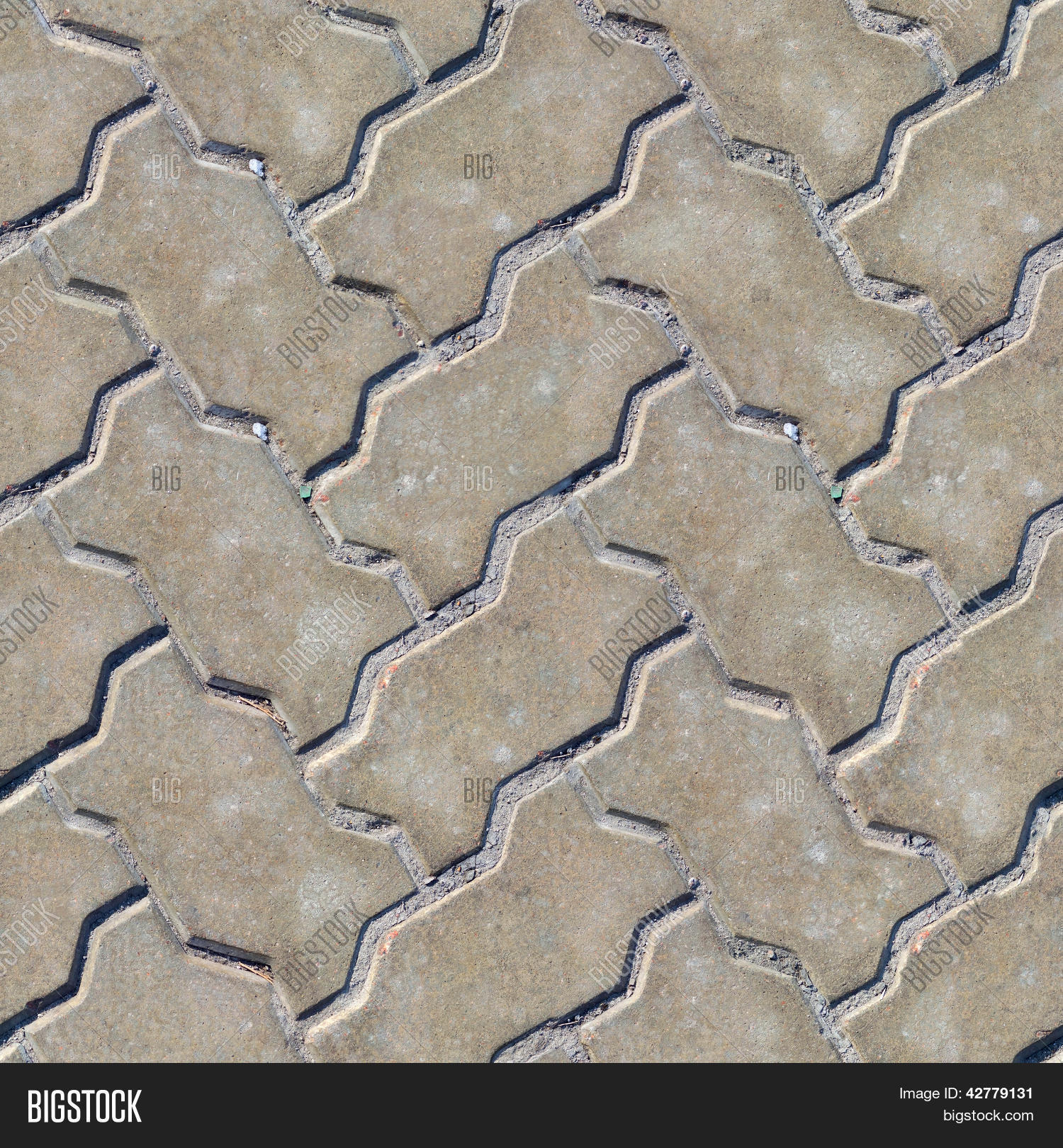 Paving Slabs. Seamless Image & Photo (Free Trial) | Bigstock