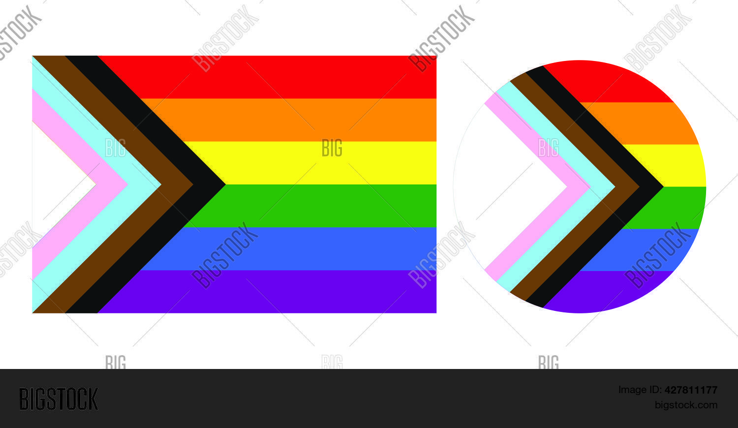 Progress Pride Flag Vector & Photo (Free Trial) | Bigstock