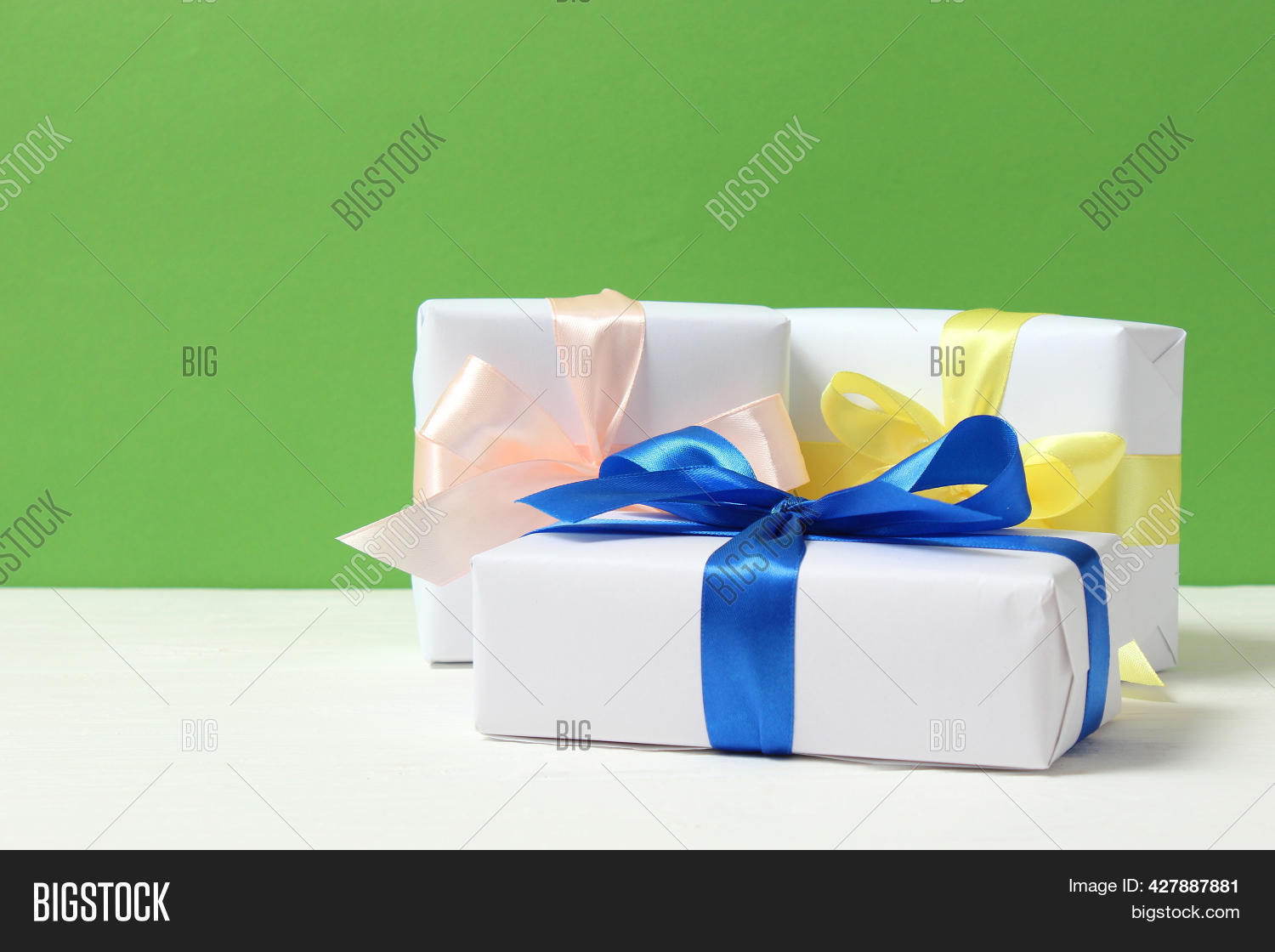 Gifts On Colored Image & Photo (Free Trial) | Bigstock