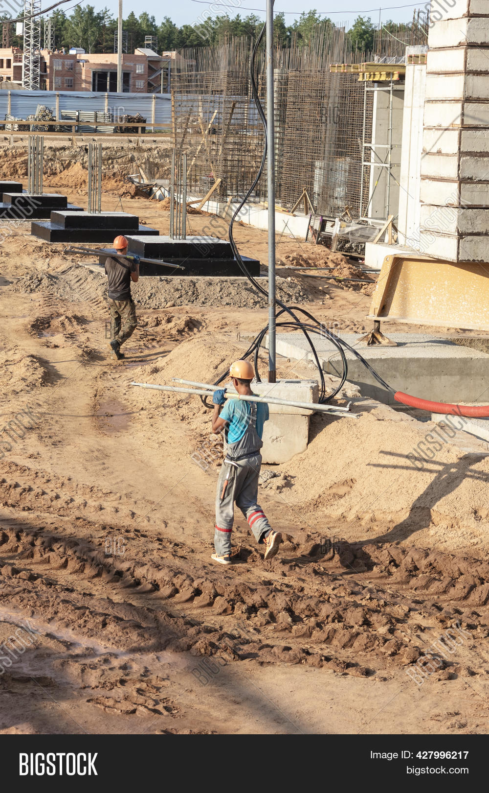 Worker Transfers Image & Photo (Free Trial) | Bigstock