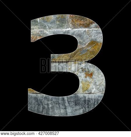 Number 3 On Rustic Image & Photo (Free Trial) | Bigstock