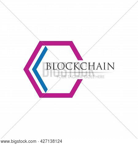 Block Chain Logo Vector & Photo (Free Trial) | Bigstock