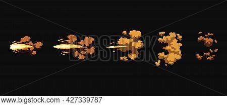 Gun Flashes Gunshot Vector & Photo (Free Trial) | Bigstock