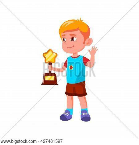 Boy Child Won Award Vector & Photo (Free Trial) | Bigstock