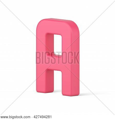 Red Letter 3d Icon. Vector & Photo (Free Trial) | Bigstock