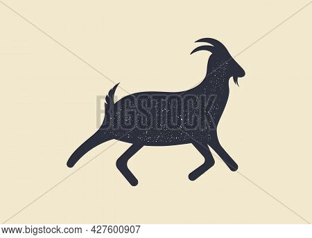 Goat Logo. Banner, Vector & Photo (Free Trial) | Bigstock