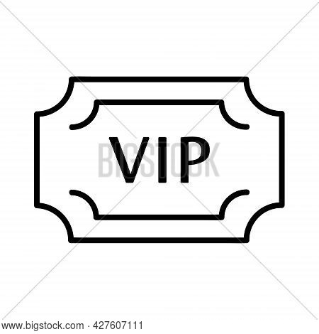 Vip Flat Icon. Vector & Photo (Free Trial) | Bigstock