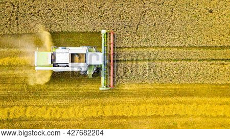 Aerial View Combine Image & Photo (Free Trial) | Bigstock
