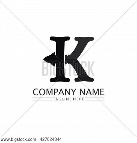 K Logo Design K Vector & Photo (Free Trial) | Bigstock
