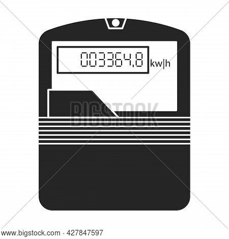 Gas Meter Vector Icon Vector & Photo (Free Trial) | Bigstock