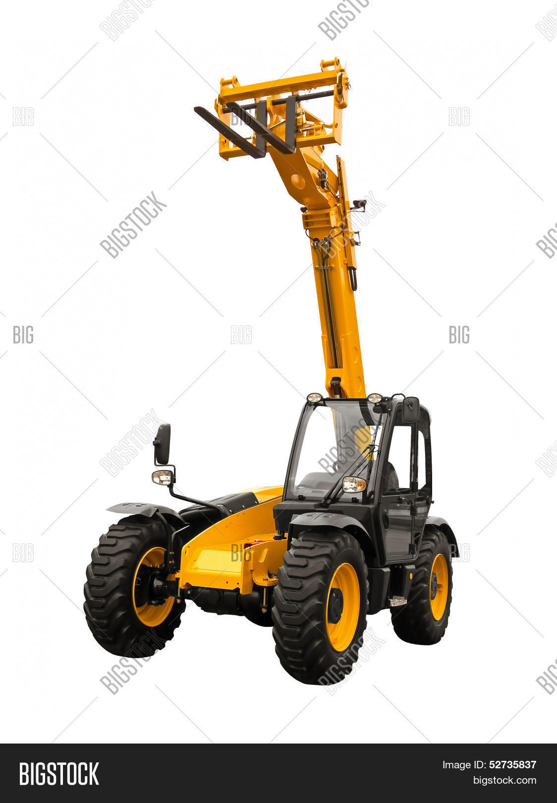 Telescopic Handler Image & Photo (Free Trial) | Bigstock