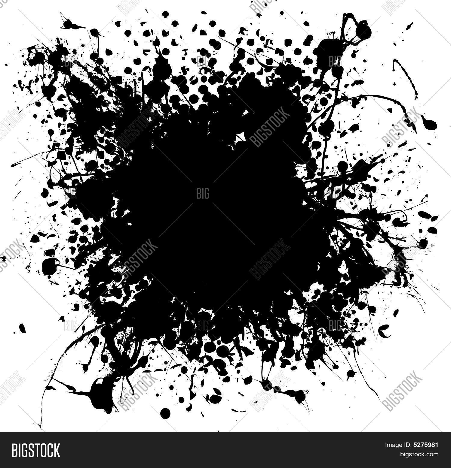 Square Blank Ink Vector & Photo (Free Trial) | Bigstock