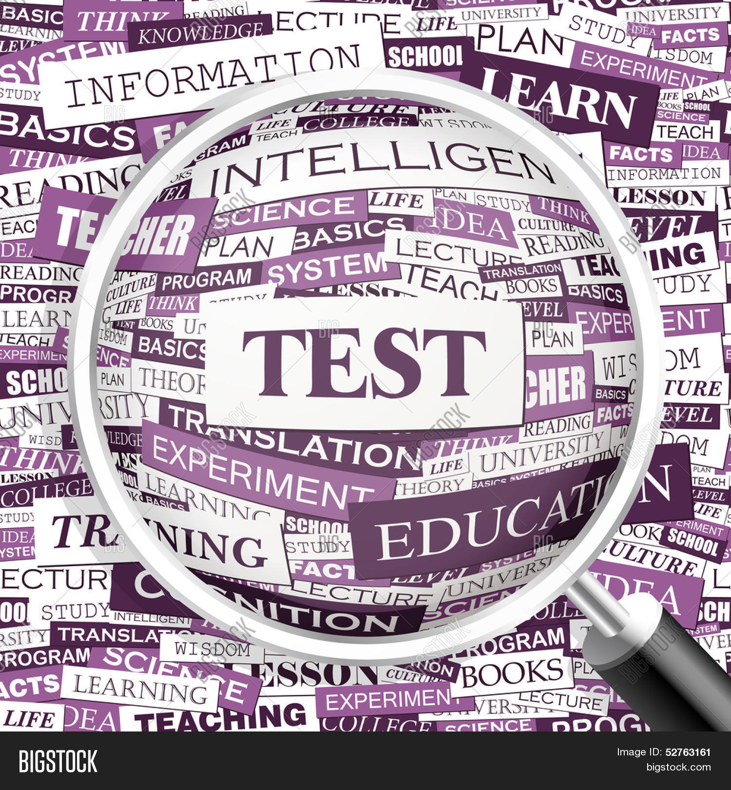 TEST. Background Vector & Photo (Free Trial) | Bigstock