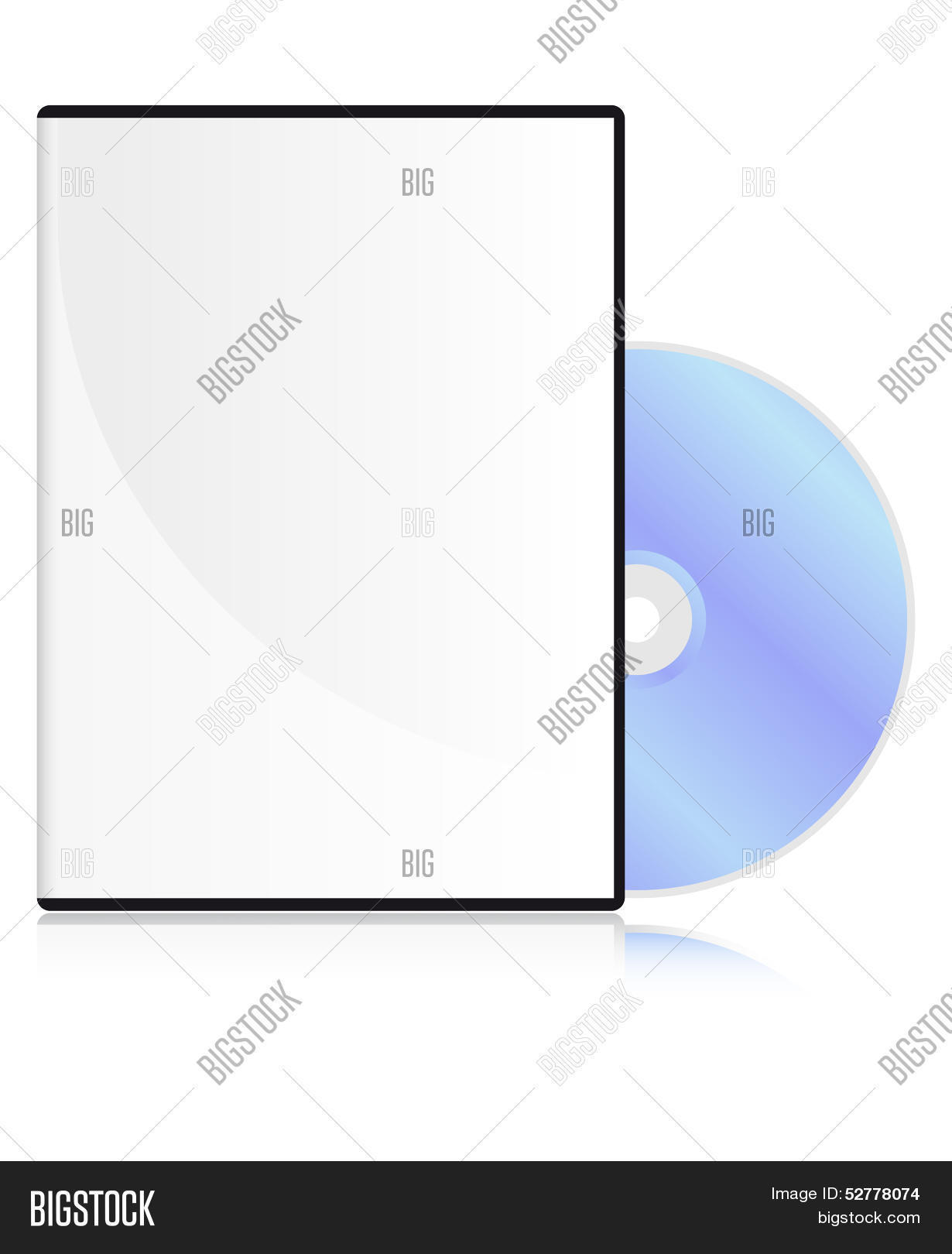 Dvd Disk Blank Cover Vector & Photo (Free Trial) | Bigstock